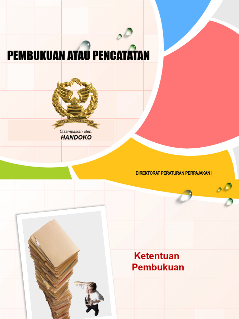Pembukuan Dan Pencatatan | PDF