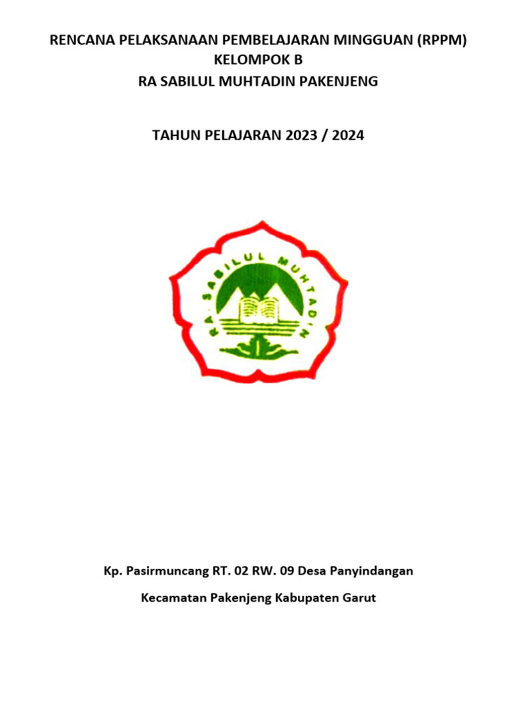 3.1. 2 RPPM Kel B Sem 2 - 093012 | PDF