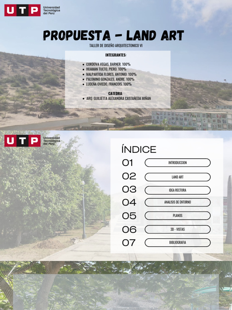 LANDART Intervencion Volumetrica GRUPO 1 Entrega Final | PDF