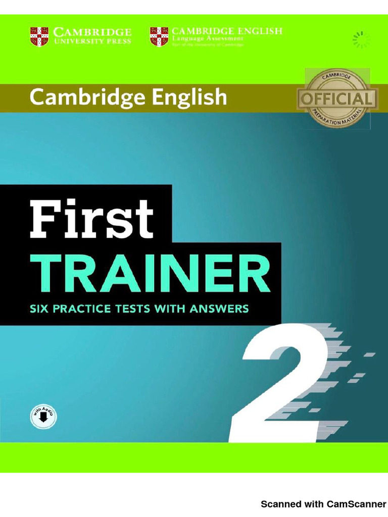 Cambridge English First Trainer 2 Six Practice Tests With Answers PDF ...