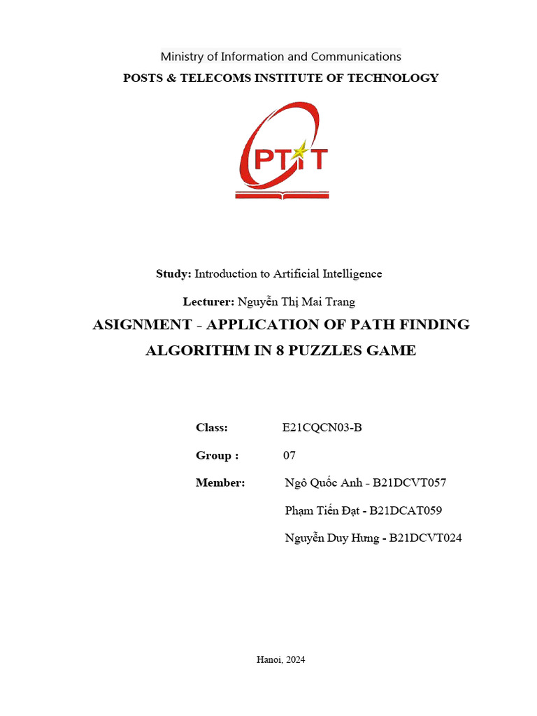 Tri-tue-nhan-tao-btl | PDF | Algorithms And Data Structures | Mathematical Relations
