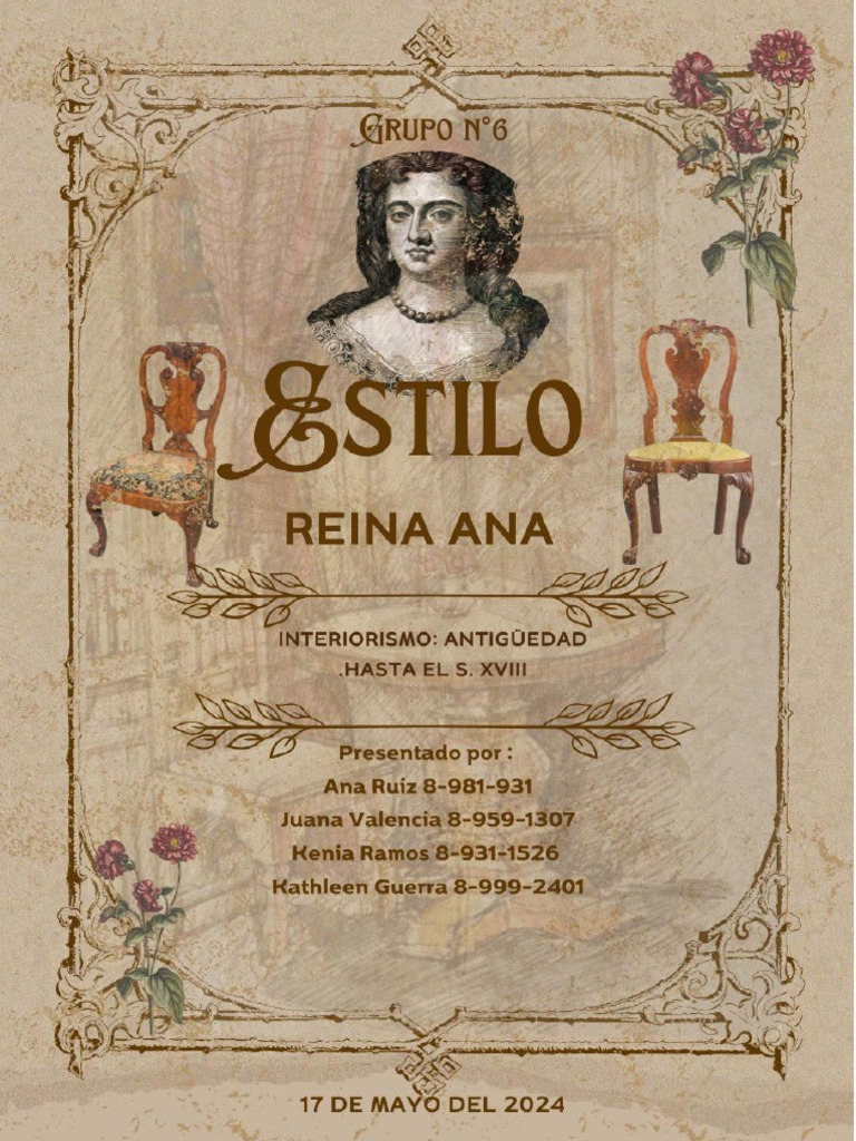 INTAS1824-3N5-G6-ESTILO REINA ANA (5) | PDF | Estilo | Diseño ...