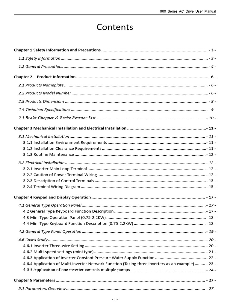 900 Series Inverter User Guide V900.23.01.31.E | PDF | Power Inverter ...