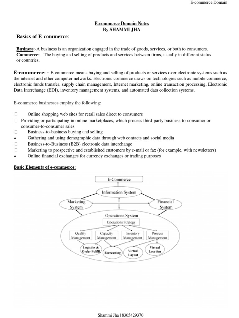 E-Commerce Domain | Download Free PDF | Transmission Control Protocol ...