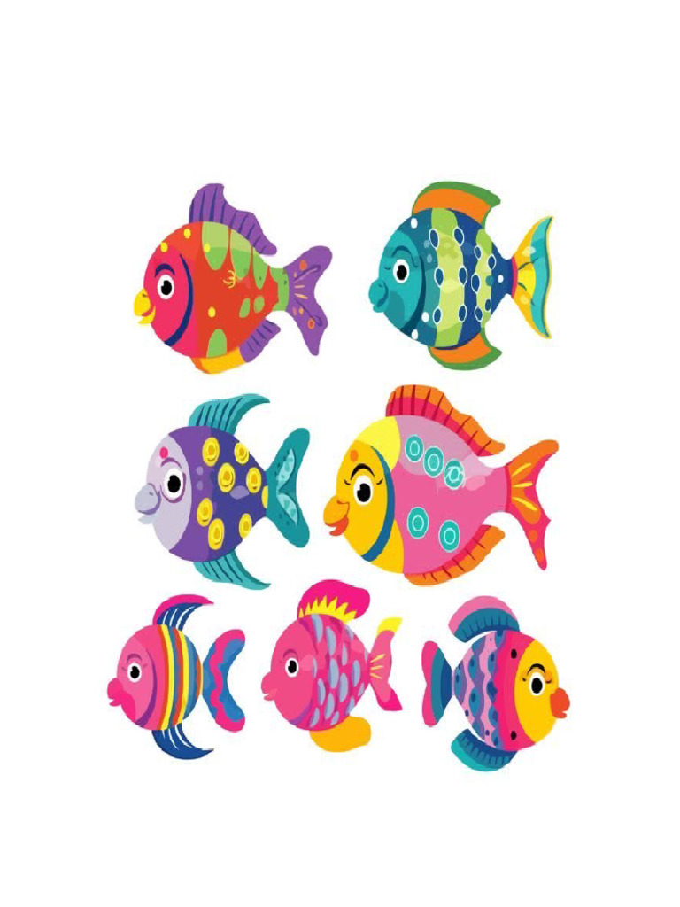 3 Los Peces Para Imprimir | PDF