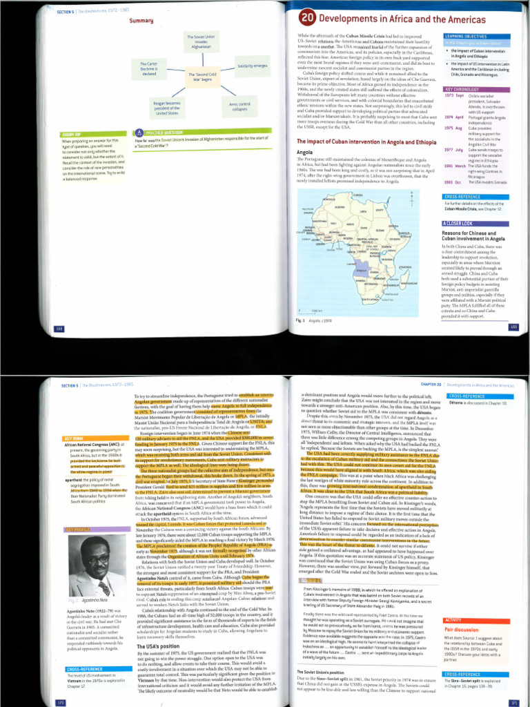 Chapter 20 Cold War Aqa A Level | PDF
