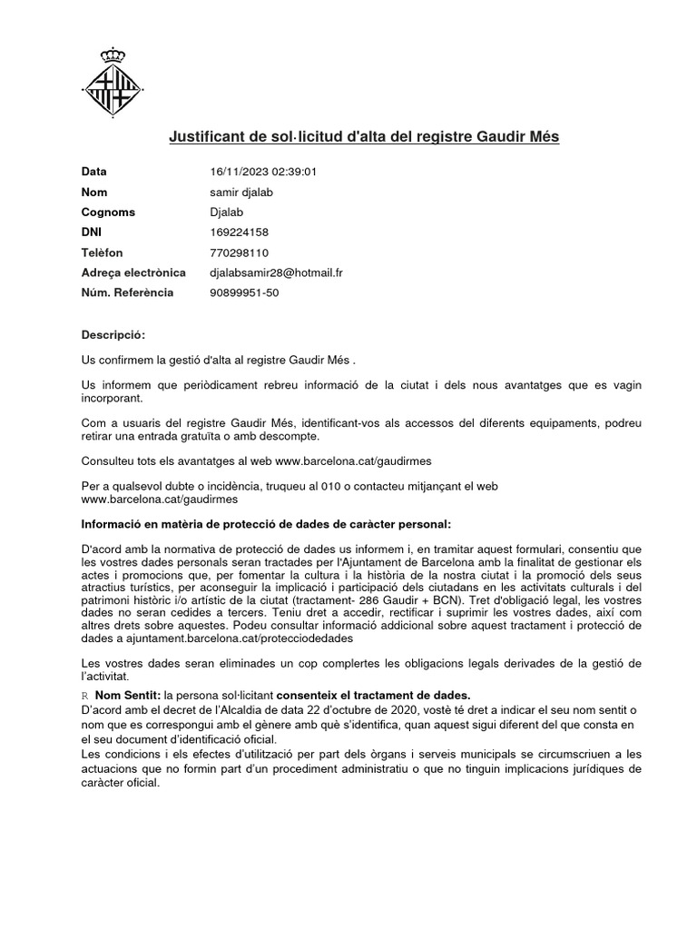 Gaudir Més | PDF