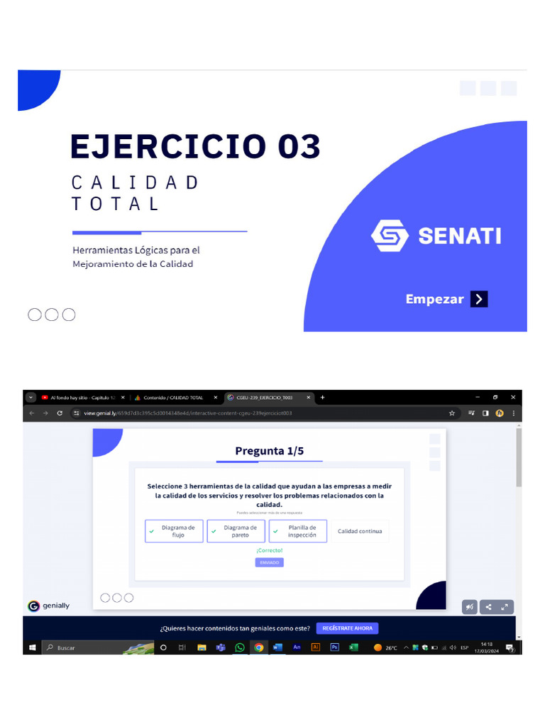 Ejercicio 03 Link Calidad Total | PDF