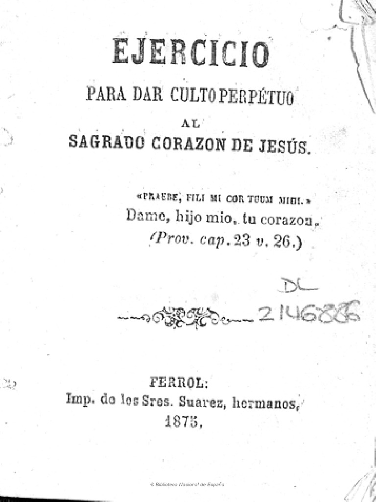 Ejercicioparadarcultoperpetuoal Sagrado Coraznde Jess | PDF | Creencia religiosa y doctrina ...