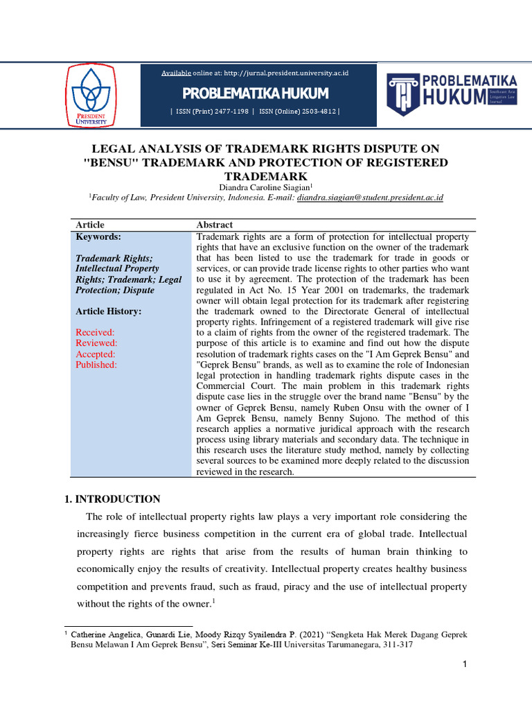 Law Class 3 2023 - Private Law Final Exam - Diandra Caroline Siagian ...