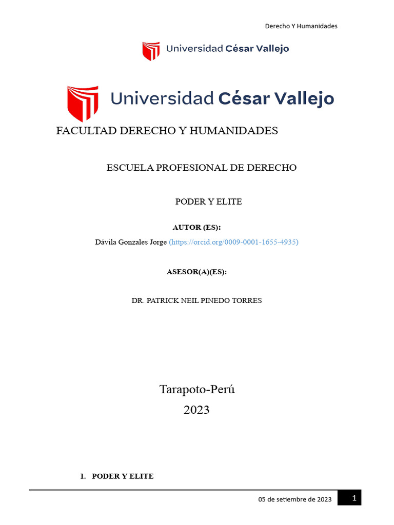 Análisis del Poder y las Élites Sociales | PDF | Élite | Sociología