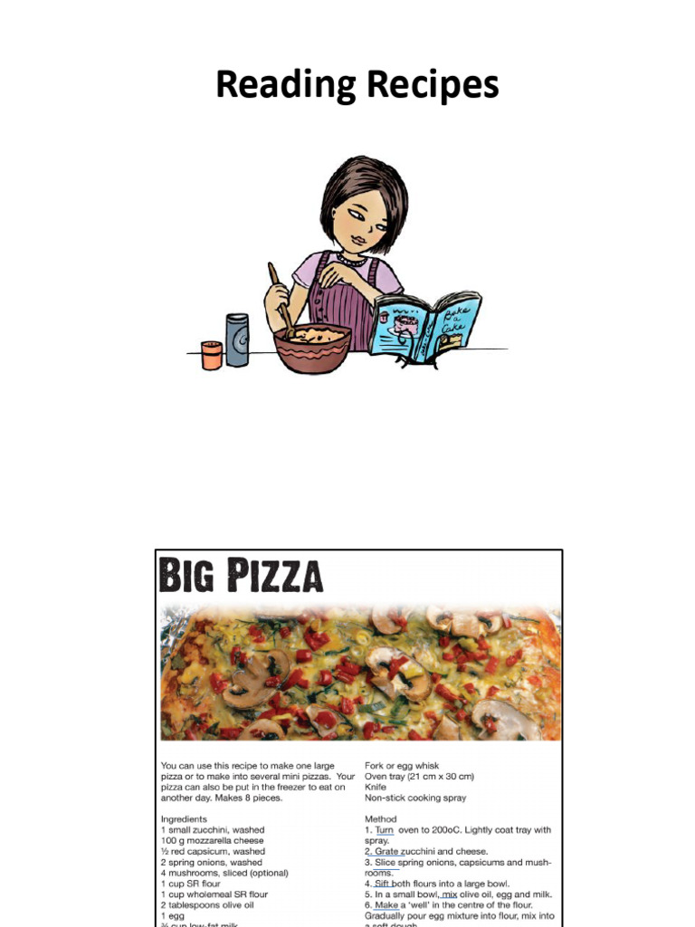 Procedure Text Worksheet | Download Free PDF | Foods