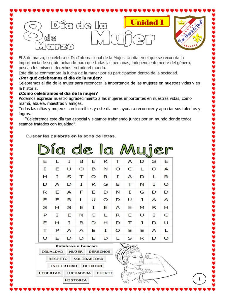 DÍA INTERNACIONAL DE LA MUJER | PDF