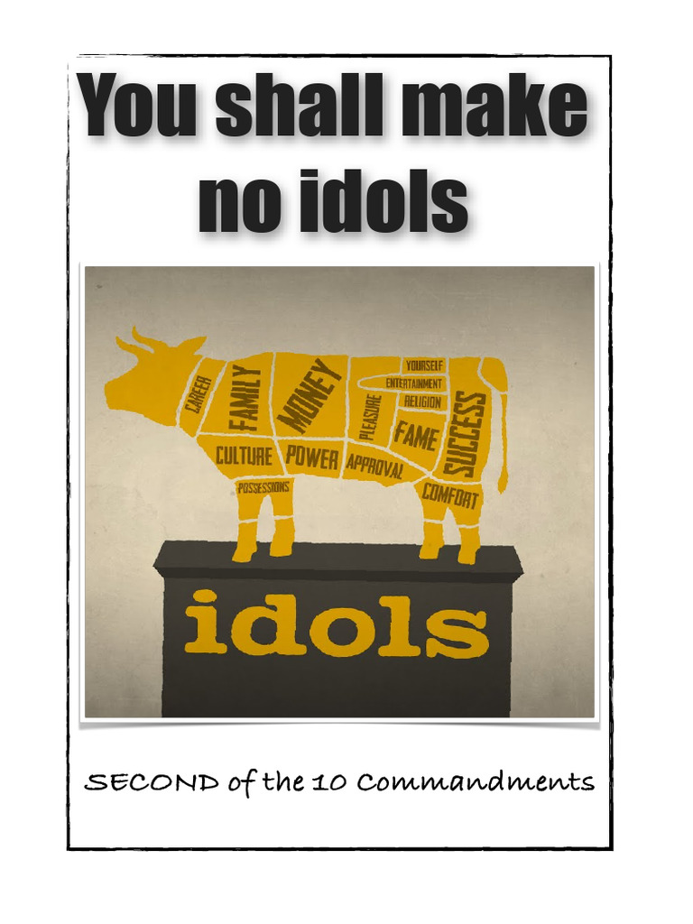 You Should Not Worship Idols | PDF | Idolatry | God