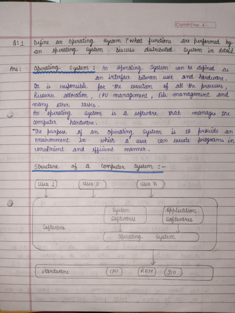 Os Assignment 1 | PDF