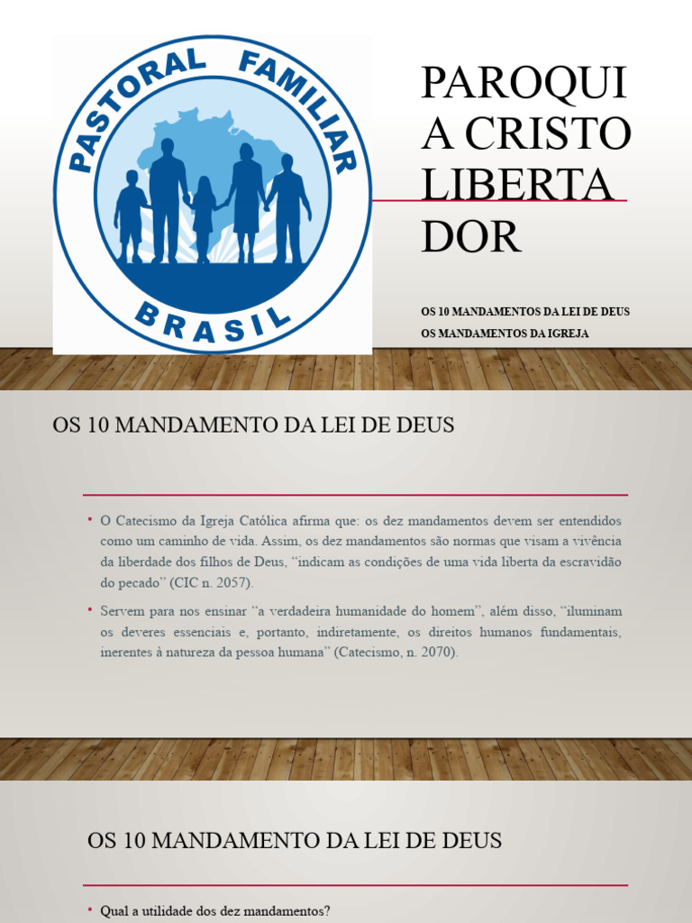 Entenda os 10 Mandamentos de Deus | PDF | Castidade | Os Dez Mandamentos