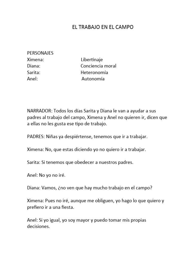 Decisiones y Consecuencias en el Campo | PDF