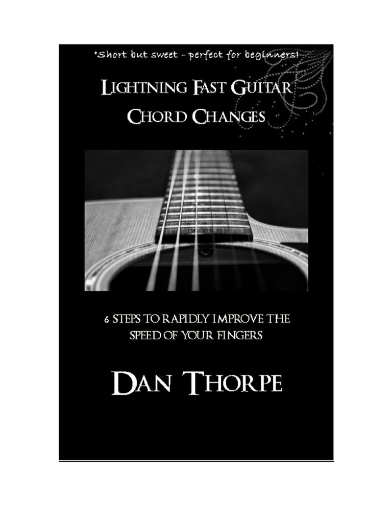 Lightning Fast Guitar Chord Changes | PDF | Guitars | String Instruments