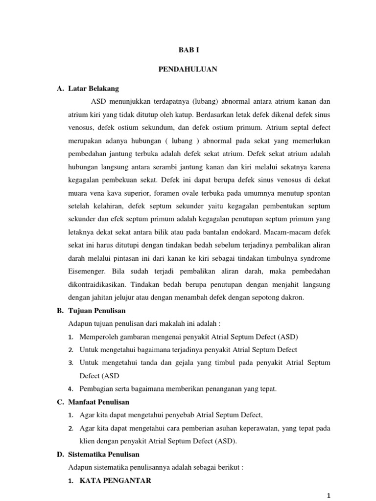 Askep ASD | PDF | Kesehatan Holistik