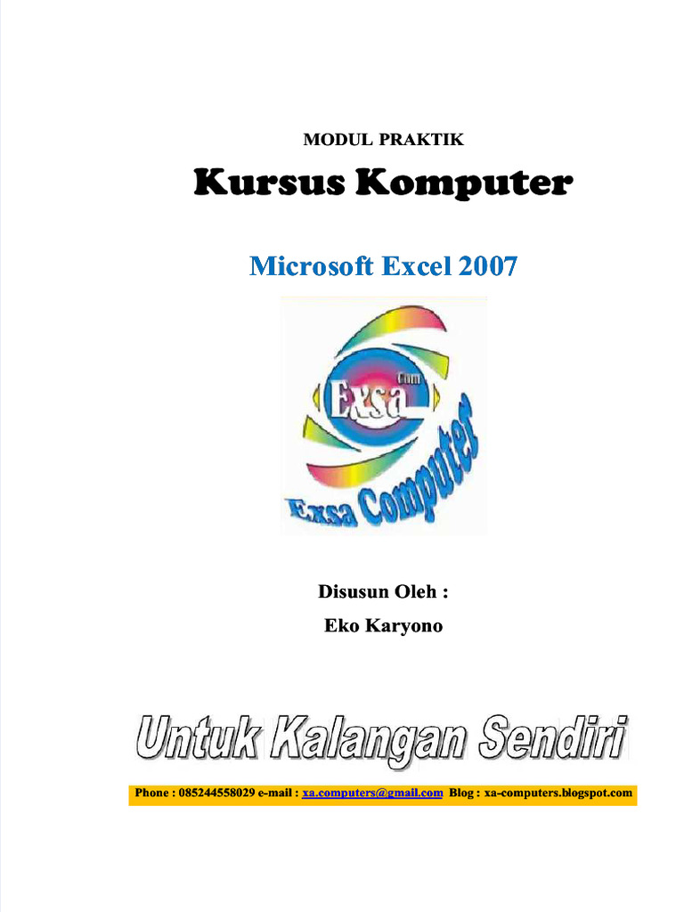 Modul Praktik Ms Excel | PDF