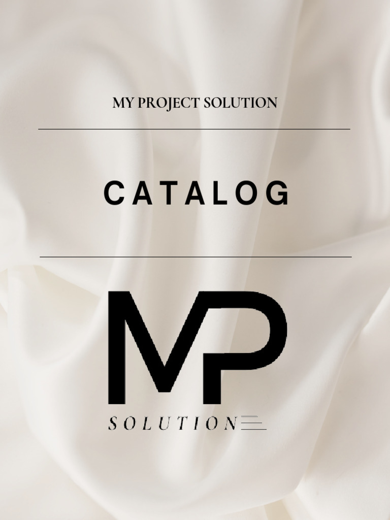 My Project Solution Catalog | PDF