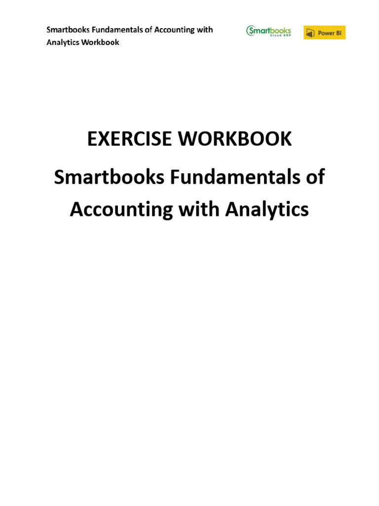 MACARAIG - Fundamentals of Accounting With Analytics - Workbook v2023 | PDF | Cloud Computing ...