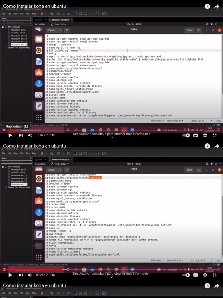 Cómo Instalar Koha En Ubuntu Pdf 