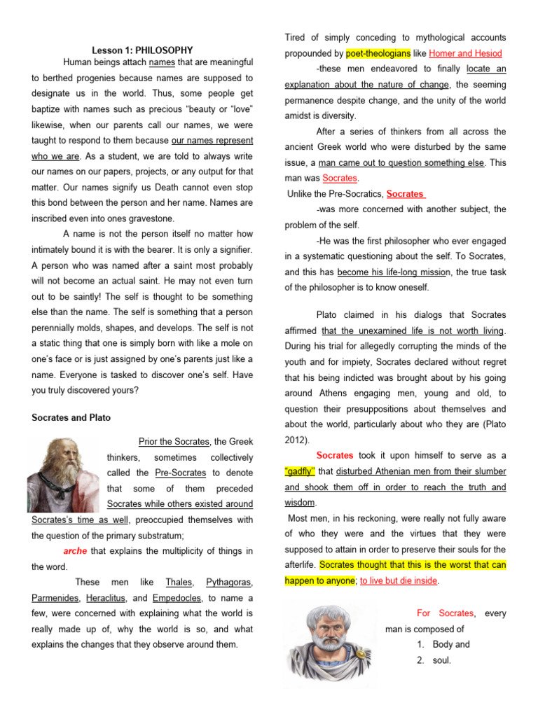 Understanding the Self in Philosophy | PDF | Soul | Self Efficacy