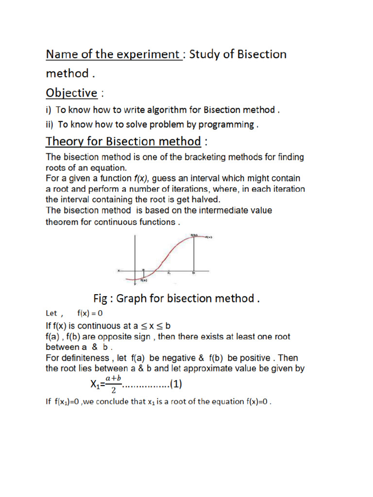 CSE 608 Numerical Methods Lab Part 02 | PDF CSE 608 Numerical Methods Lab Part 02 | PDF
