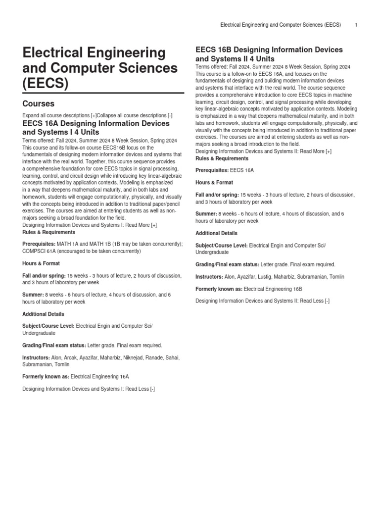 Eecs | Download Free PDF | Field Programmable Gate Array | Computer Engineering
