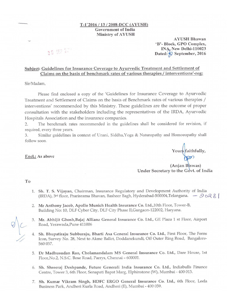 Ayush Guidelines | PDF