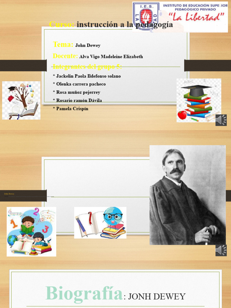 John Dewey Del Grupo 5 .... | Descargar gratis PDF | John Dewey ...