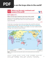Junior Secondary Exploring Geography Workbook 1 - Using Urban Space Wisely - With Answers | PDF
