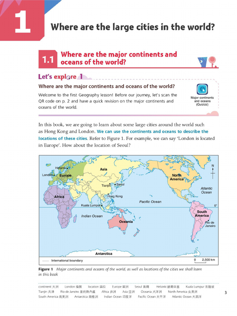 Junior Secondary Exploring Geography Using Space Wisely Ch1 (Answers) | PDF