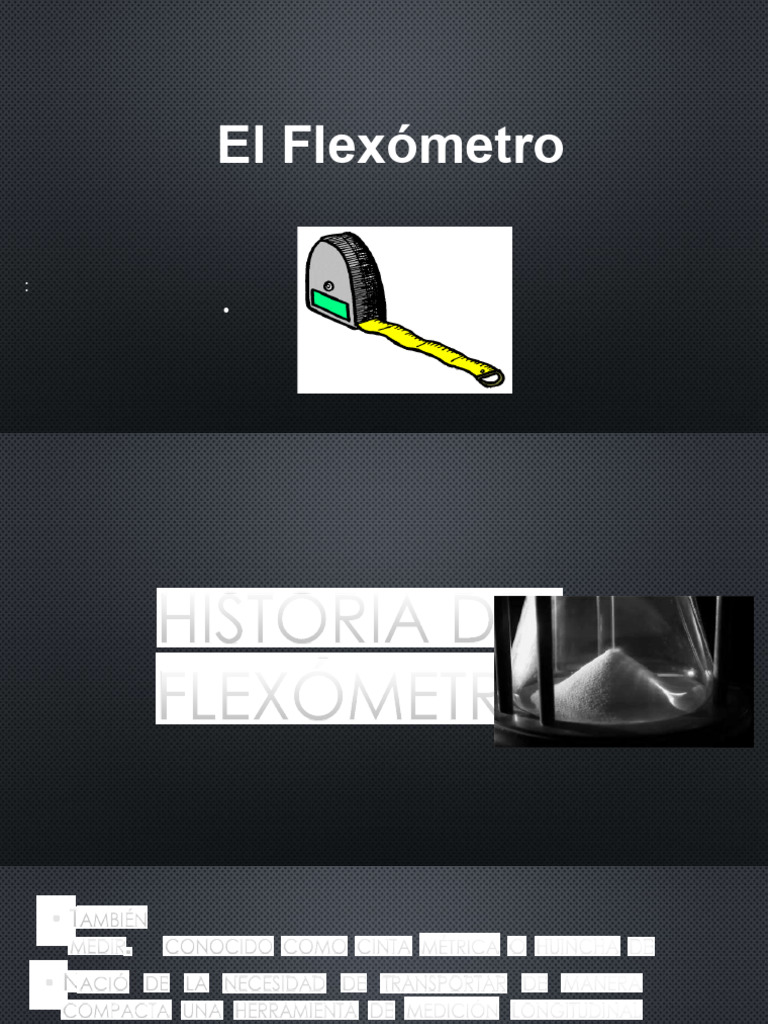 Tipos y características del flexómetro | PDF