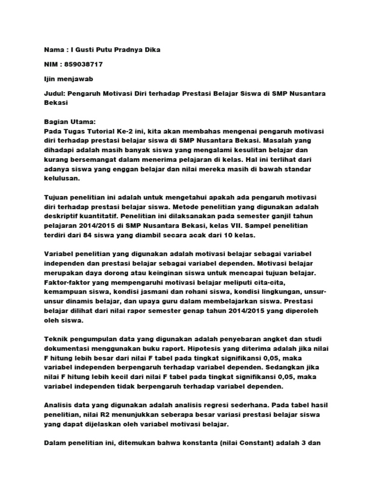 Teknik Penulisan Karya Ilmiah Tugas 2 Sesi 5 | PDF | Karier & Perkembangan | Kesehatan Holistik