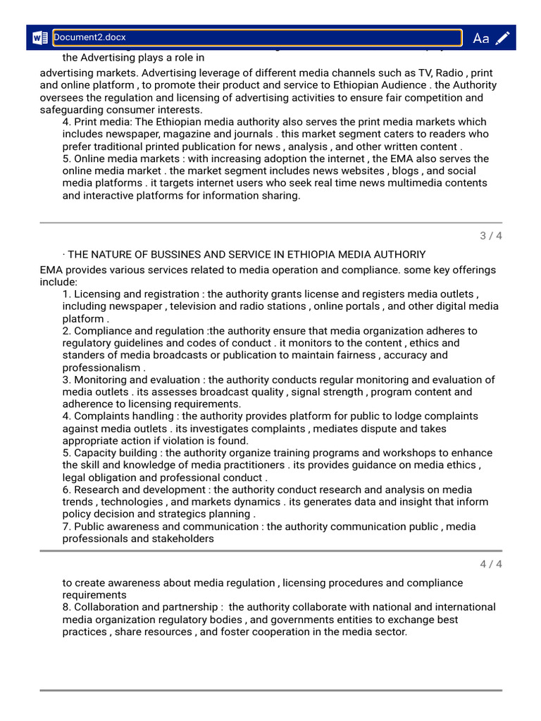 Document2.docx - Microsoft Word Online223825 | PDF | Media (Communication) | Advertising