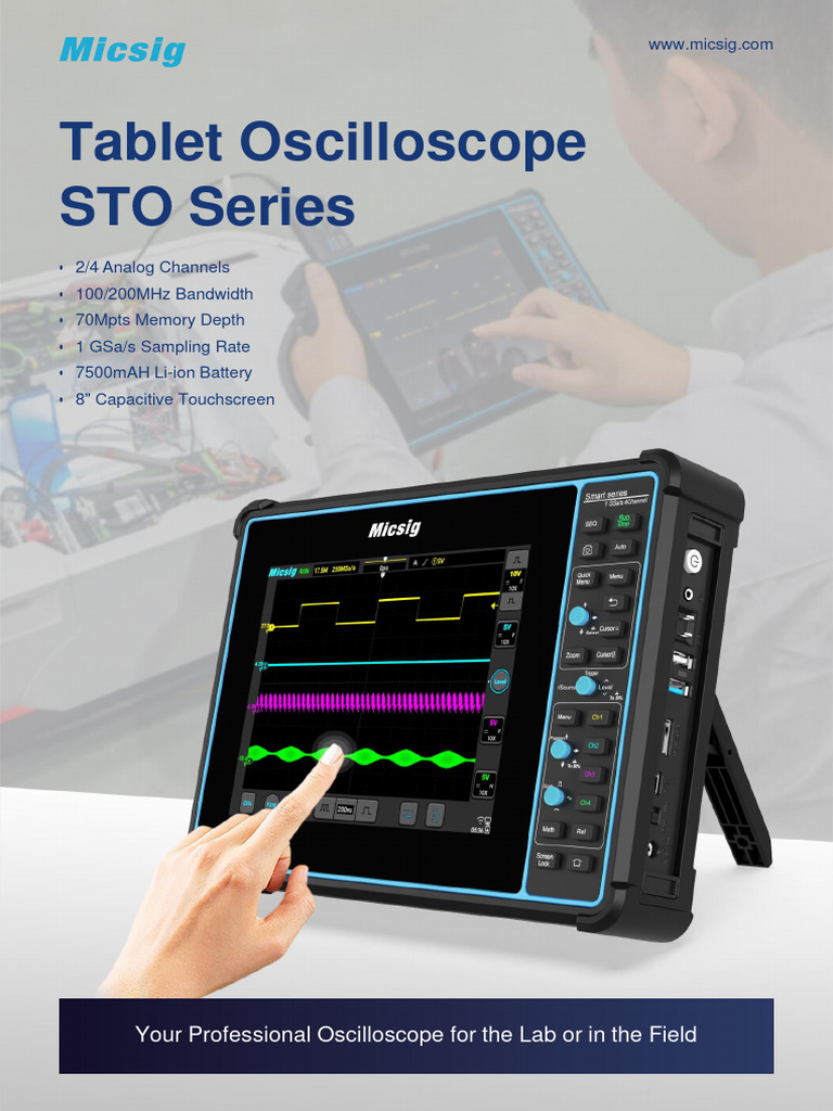 TabletOscilloscopeSTOSeries Datasheet EN 2024.05.07 - 1715131619 | PDF | Tablet Computer ...