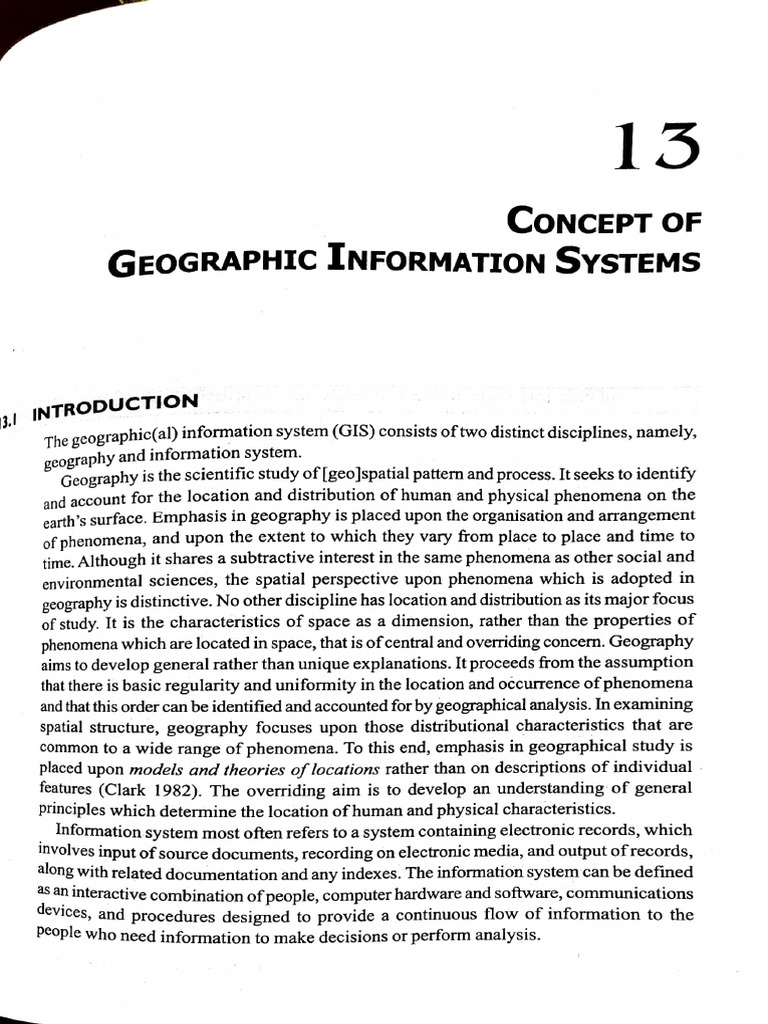 Understanding Geographic Information Systems | PDF | Geographic Information System | Geomatics