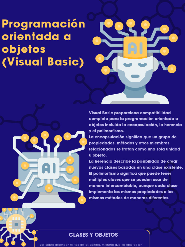 Presentación Inteligencia Artificial Tecnológica Ilustrada Azul y ...