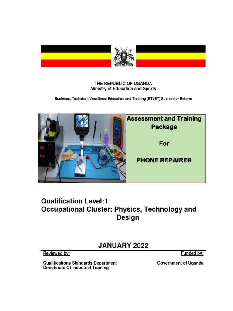 Uganda Dit Atp-Phone-Repaire-Level | PDF | Vocational Education ...