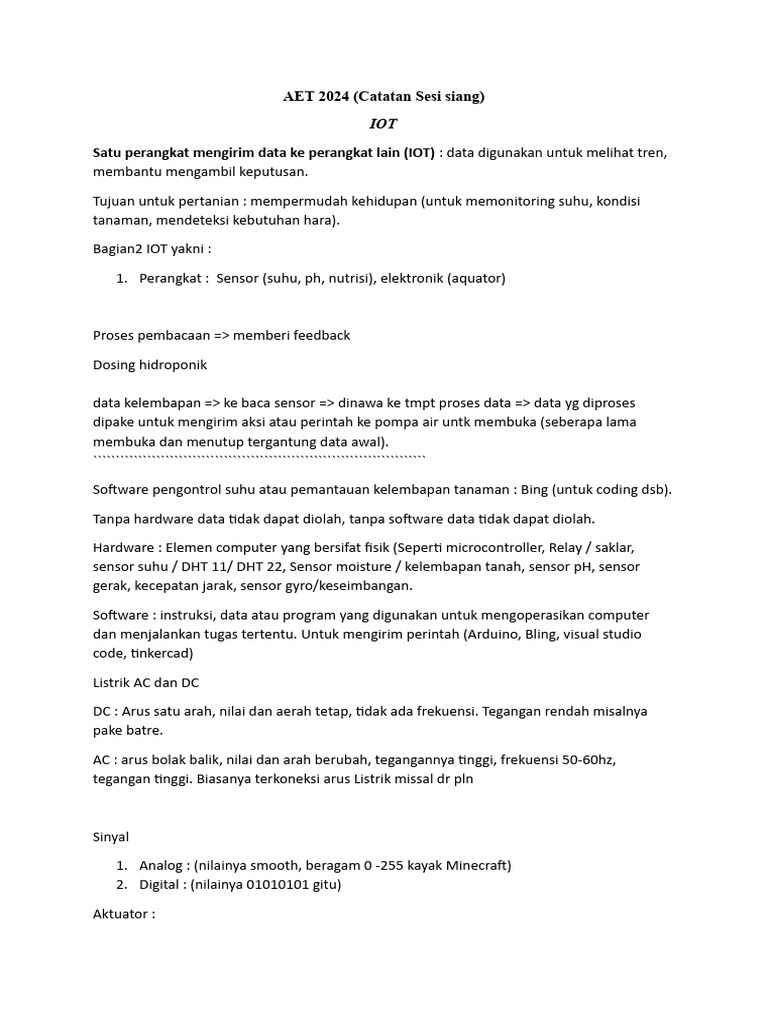 Aet 2024 | PDF | Sains & Matematika | Komputer