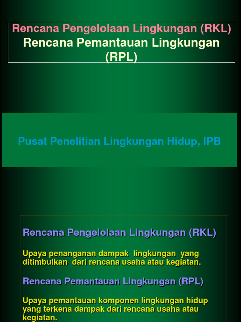 Prinsip RKL-RPL | PDF