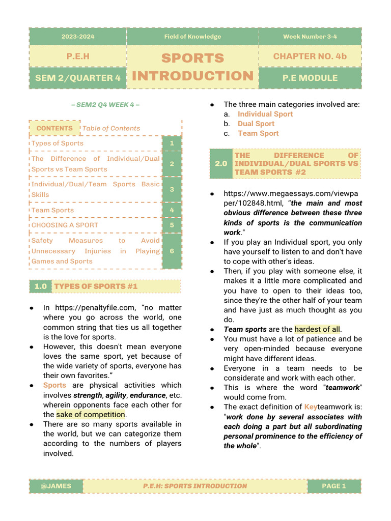 PE Digital Notes 1 | PDF