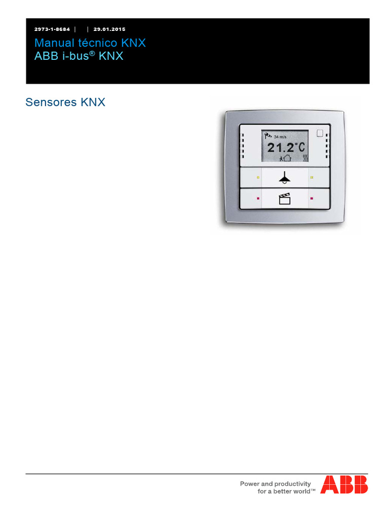 Manual Tecnico KNX | PDF | Temperatura | Mecánica de Medios Continuos