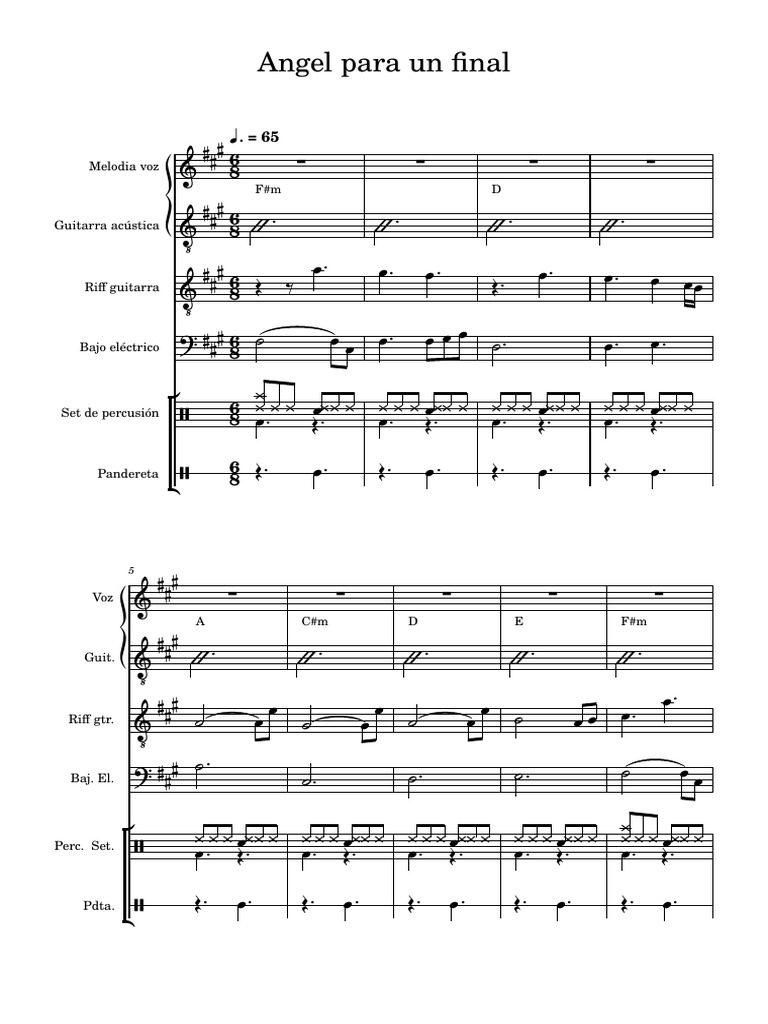 Angel para Un Final PDF | PDF