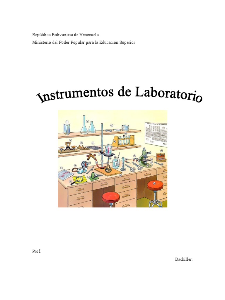 Instrumentos de Laboratorio Químico | PDF | Condensador | Laboratorios