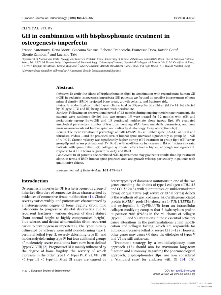 (1479683X - European Journal of Endocrinology) GH in Combination With ...