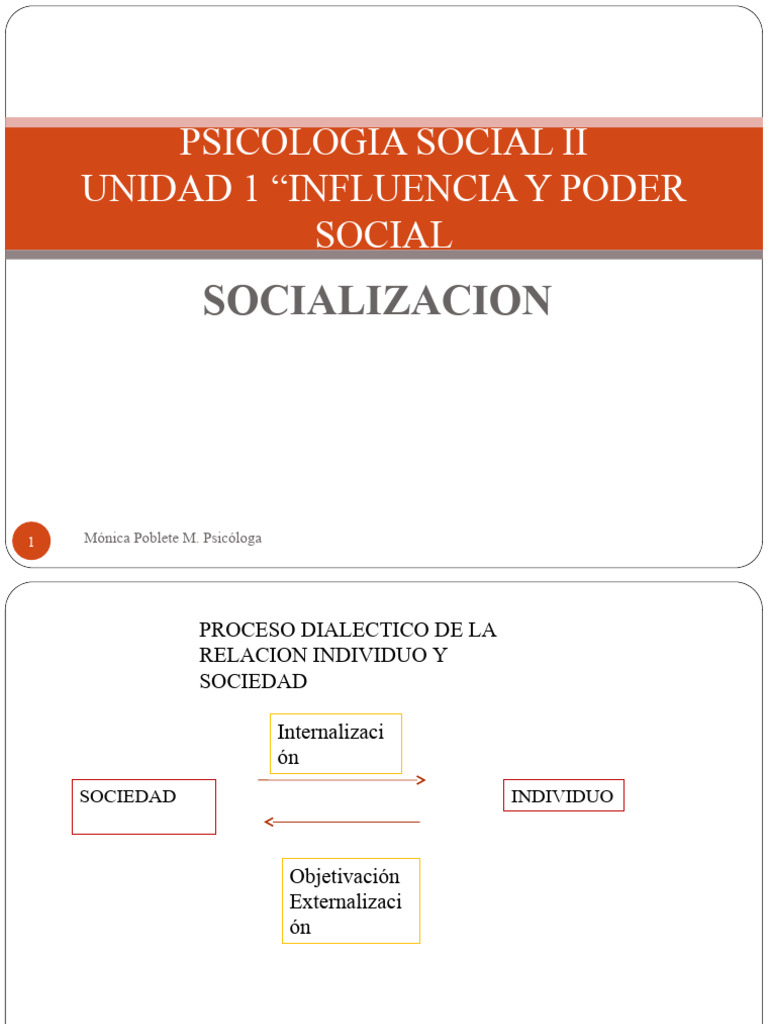 10 - Socializacion | PDF | Socialización | Sicología