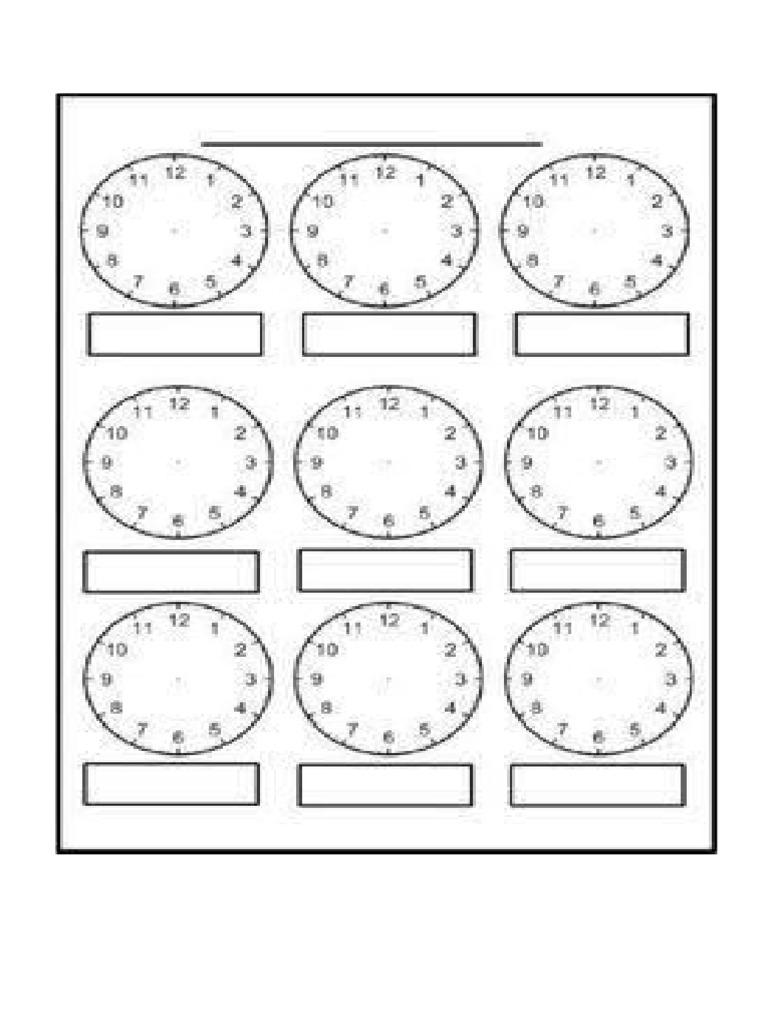 Clock | PDF